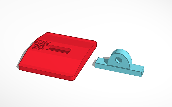 3d Design Sun Sparc 20 Lock Tinkercad