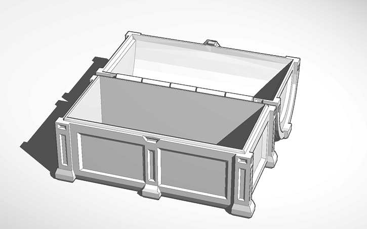 3D design Treasure Chest | Tinkercad