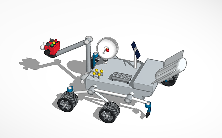 3D design Rover - Tinkercad