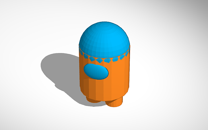 3D design Amogus | Tinkercad