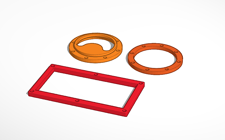 3D design Gauge Face Plate | Tinkercad