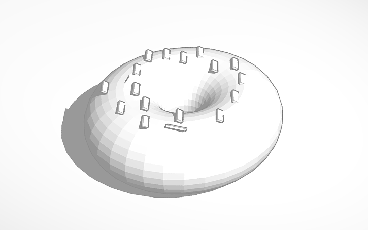3D design Ignite2015-AWESOME DONUT :) - Tinkercad
