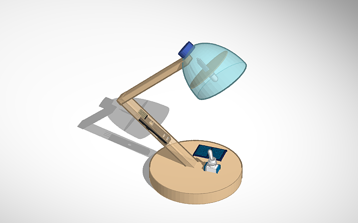 3D design YIC Table Lamp Project - Tinkercad