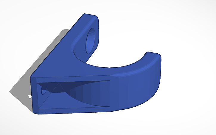 3D design Hook, with skrew mount | Tinkercad