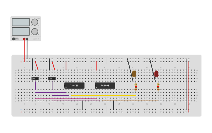 Circuit Design Warning And Alarm Tinkercad