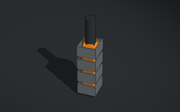 3D design Sim Lab: Motor (The old way to make a Sim Lab Motor) - Tinkercad