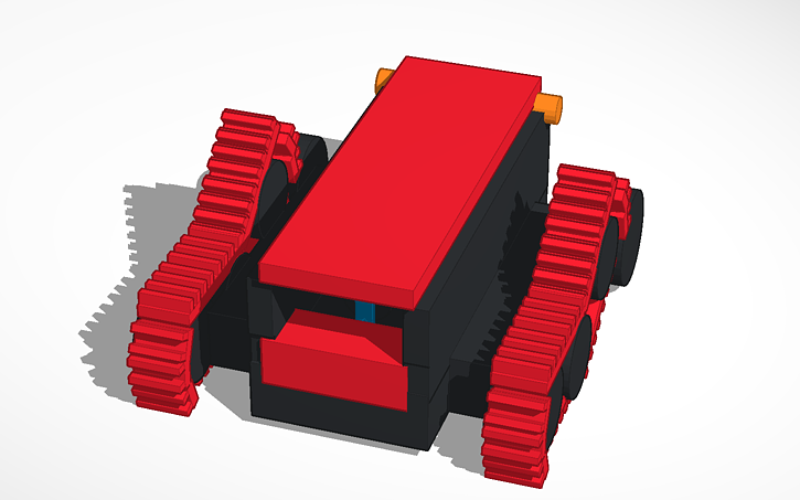 3D design tank - Tinkercad