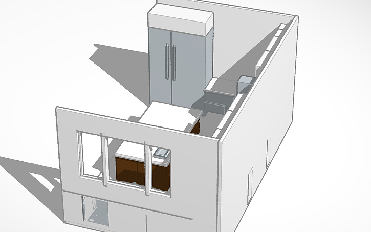 3D design Kitchen 2 - Tinkercad