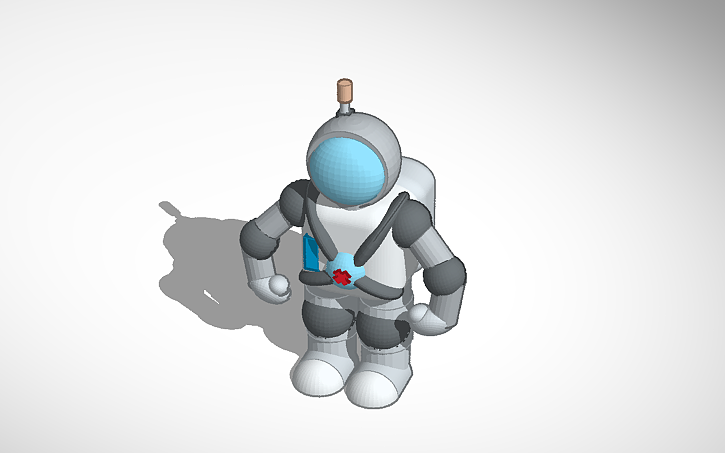 3D design Space man - Tinkercad