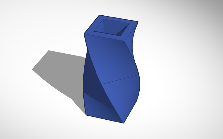 3d Design Twist Pencilcase Tinkercad