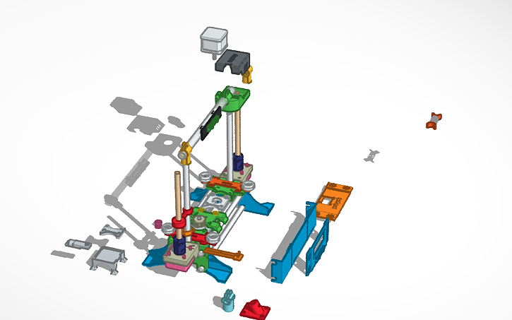 3D design RepRap Carlozzi Rework - Lower | Tinkercad