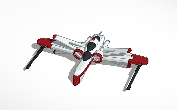 3D design ARC-170 Starfighter - Tinkercad