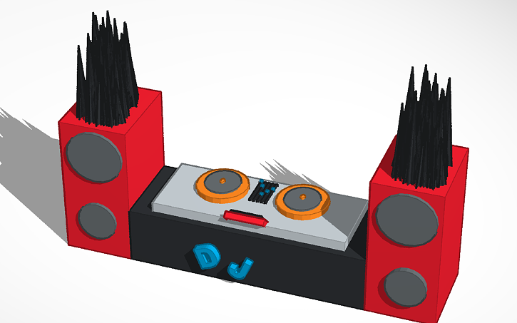 3D design dj - Tinkercad
