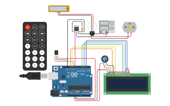 Circuit design 07 Bulb Dimmer - Tinkercad