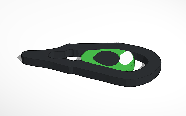 3D design Eye Scribble - Tinkercad