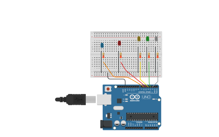 Circuit design TO BE SHARED ELSE IF STATEMENTS (AWARDS SAMPLE) - Tinkercad