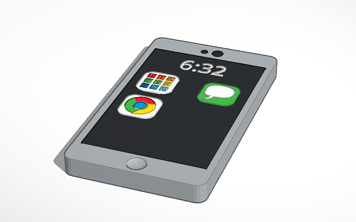 3D design I-Phone | Tinkercad