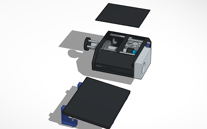 3D design FFB Direksiyon - Tinkercad