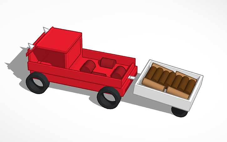 3D design Transportation - Tinkercad