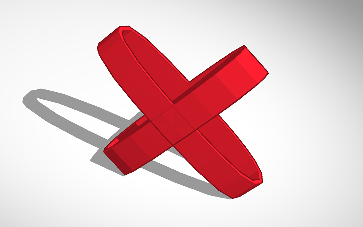 3D design the-x - Tinkercad