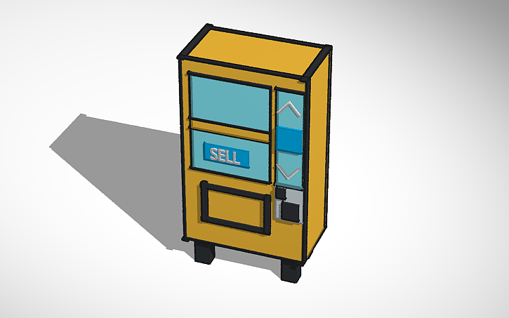 3D design Roblox SkyBlocks vending Machine. | Tinkercad