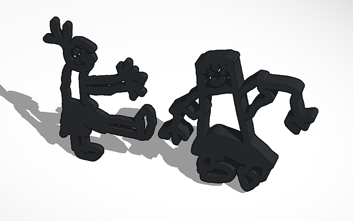 3D design Funny Wimpy Kid - Tinkercad