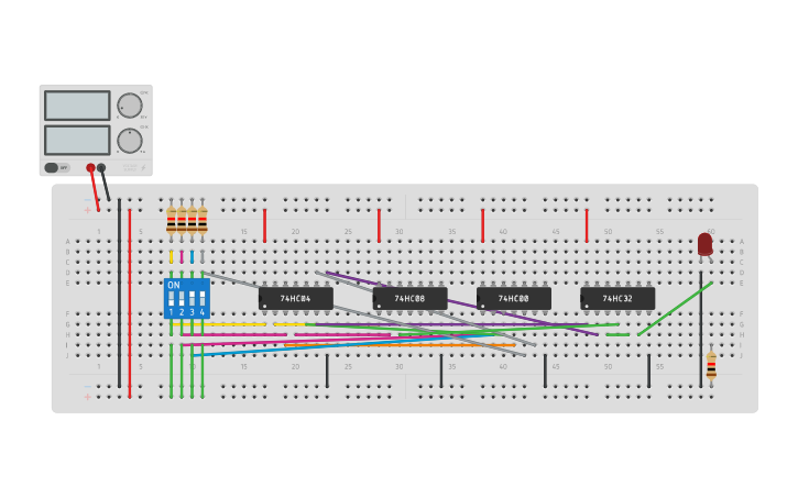Circuit design Circuit 2 | Tinkercad