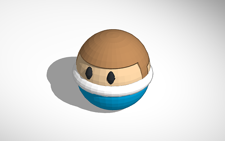 3D design Me as a ball.... - Tinkercad