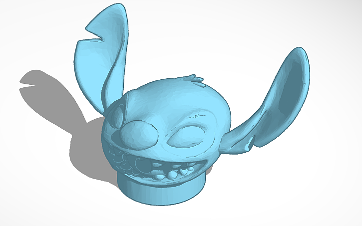 3D design Stitch_Tootpaste_Cap - Tinkercad