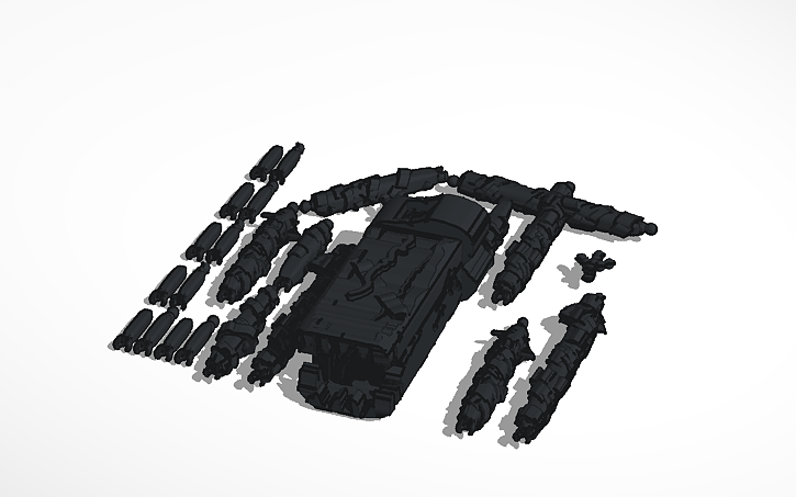 3D design Kane pixels backrooms: Howler figure V2 - Tinkercad