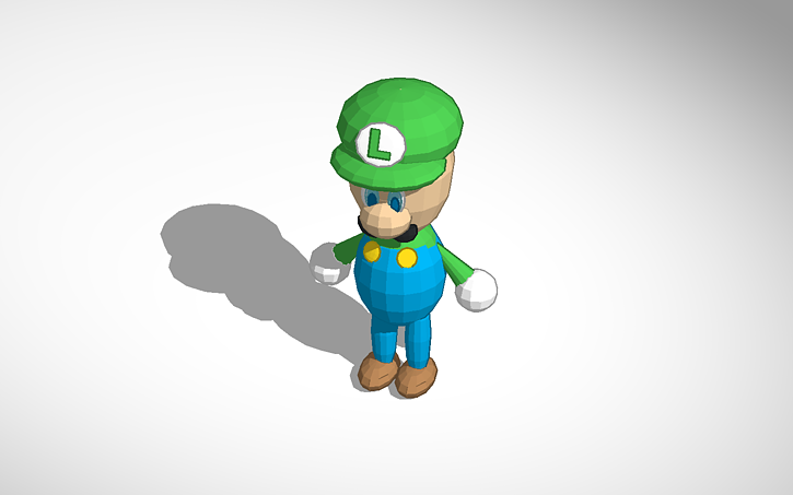 3D design LUIGI! - Tinkercad