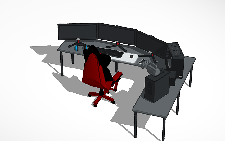3D design Copy of my gaming room - Tinkercad