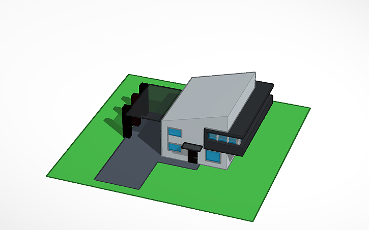 3D design Dream House - Tinkercad