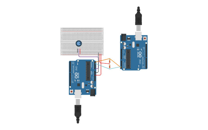 Circuit design adv task 1 - Tinkercad