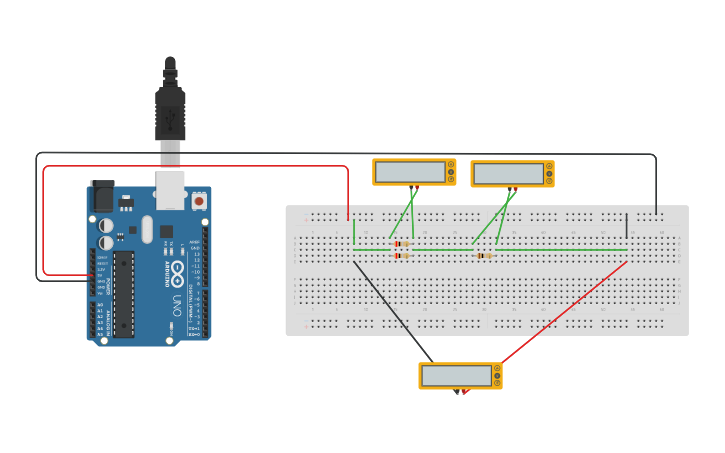 Circuit design Trabalho 2 - Tinkercad