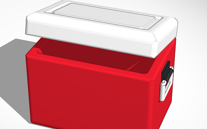 3D design RC Car Cooler - Tinkercad