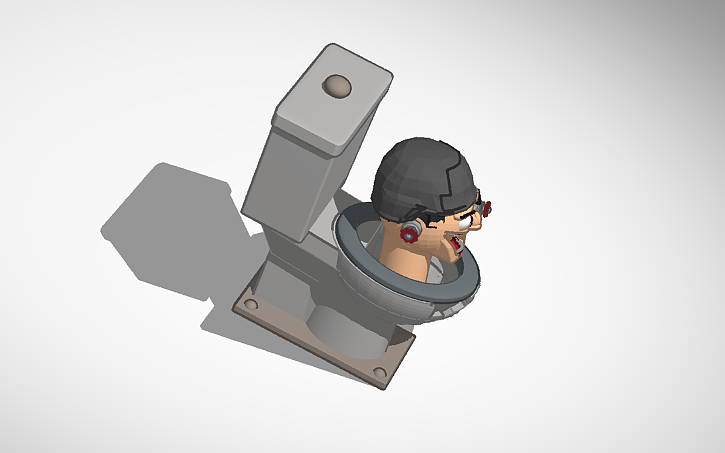 3D design Upgraded Hexa-Claw Skibidi Toilet (fanmade) - Tinkercad
