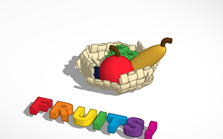 3D design FRUITS! - Tinkercad
