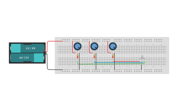 Circuit design LED RGB con infinitos colores Catalán López 3ºE - Tinkercad Circuit design LED RGB con infinitos colores Catalán López 3ºE - Tinkercad