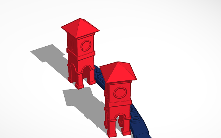 3D design Bakersfield Arch Sign | Tinkercad