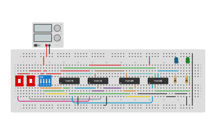Circuit Design Asynchronous Jk Flip Flop Tinkercad