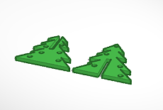 3D design Christmas tree ornament | Tinkercad