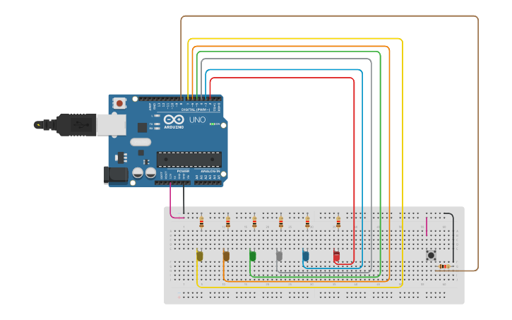 Circuit design Lab1 - Tinkercad