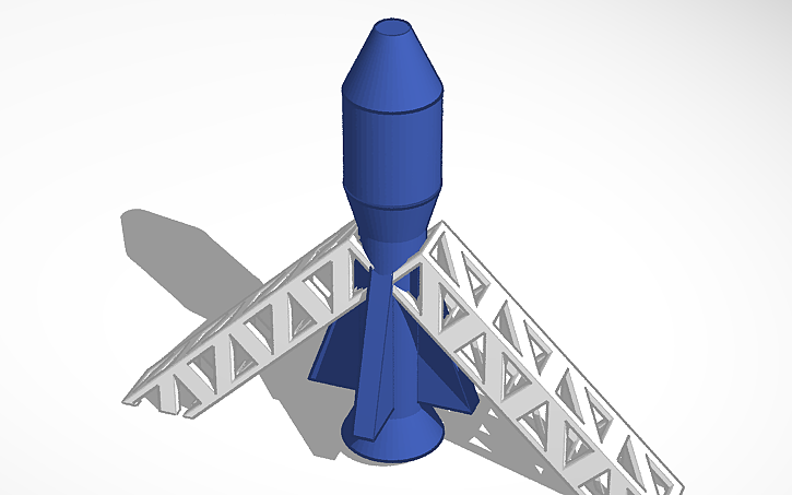 3D design Rocket Kvant | Tinkercad