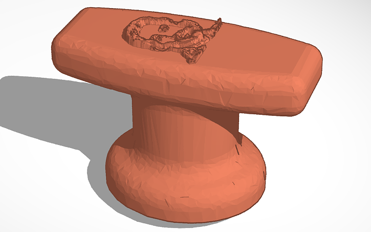 3D design Steve the Locker Knob | Tinkercad