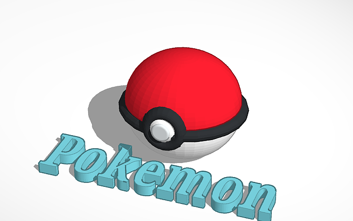 3D design Pokemon - Tinkercad
