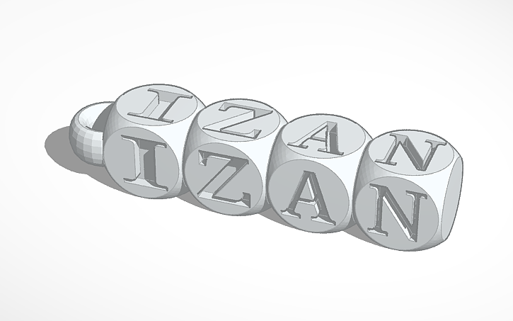 3D design IZAN | Tinkercad