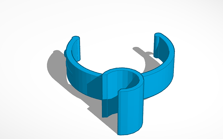 3D design HUD Hollis support V3 - Tinkercad