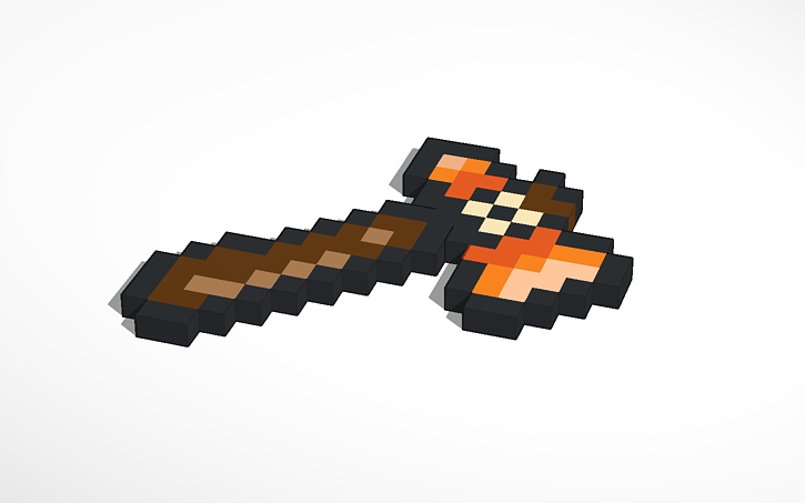 3D design Terraria: Possessed Hatchet | Tinkercad