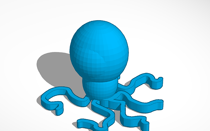 3D design ichor sticker | Tinkercad